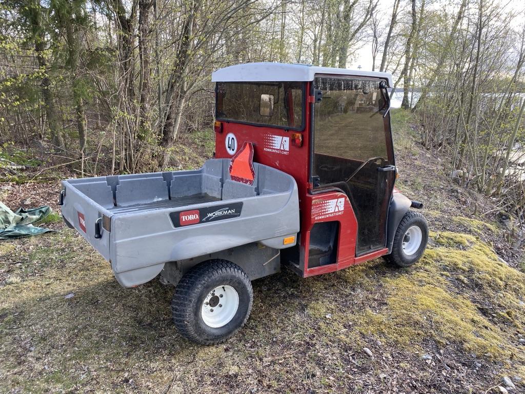 Blinto - Toro Workman - Toro Workman MDE (elektrisk) med hytt
