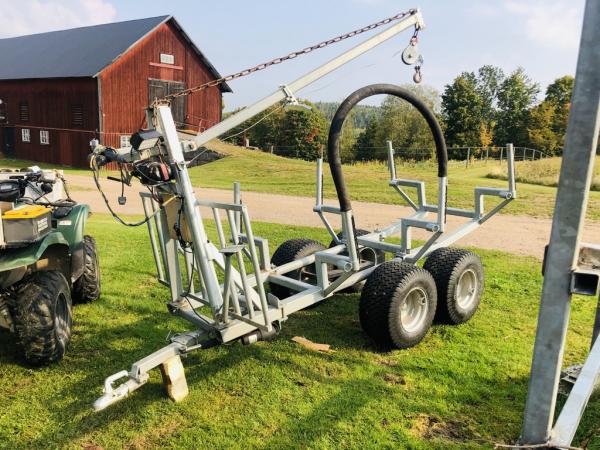 Blinto - Skogsvagn ATV - Timmervagn ATV
